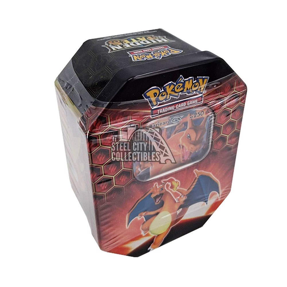 Pokemon Hidden Fates GX Tin - Charizard GX | Steel City Collectibles