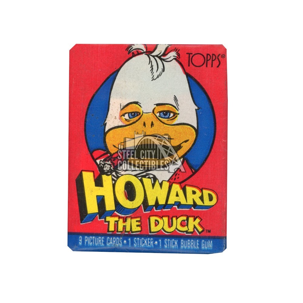 1986 Topps Howard The Duck Wax Pack | Steel City Collectibles