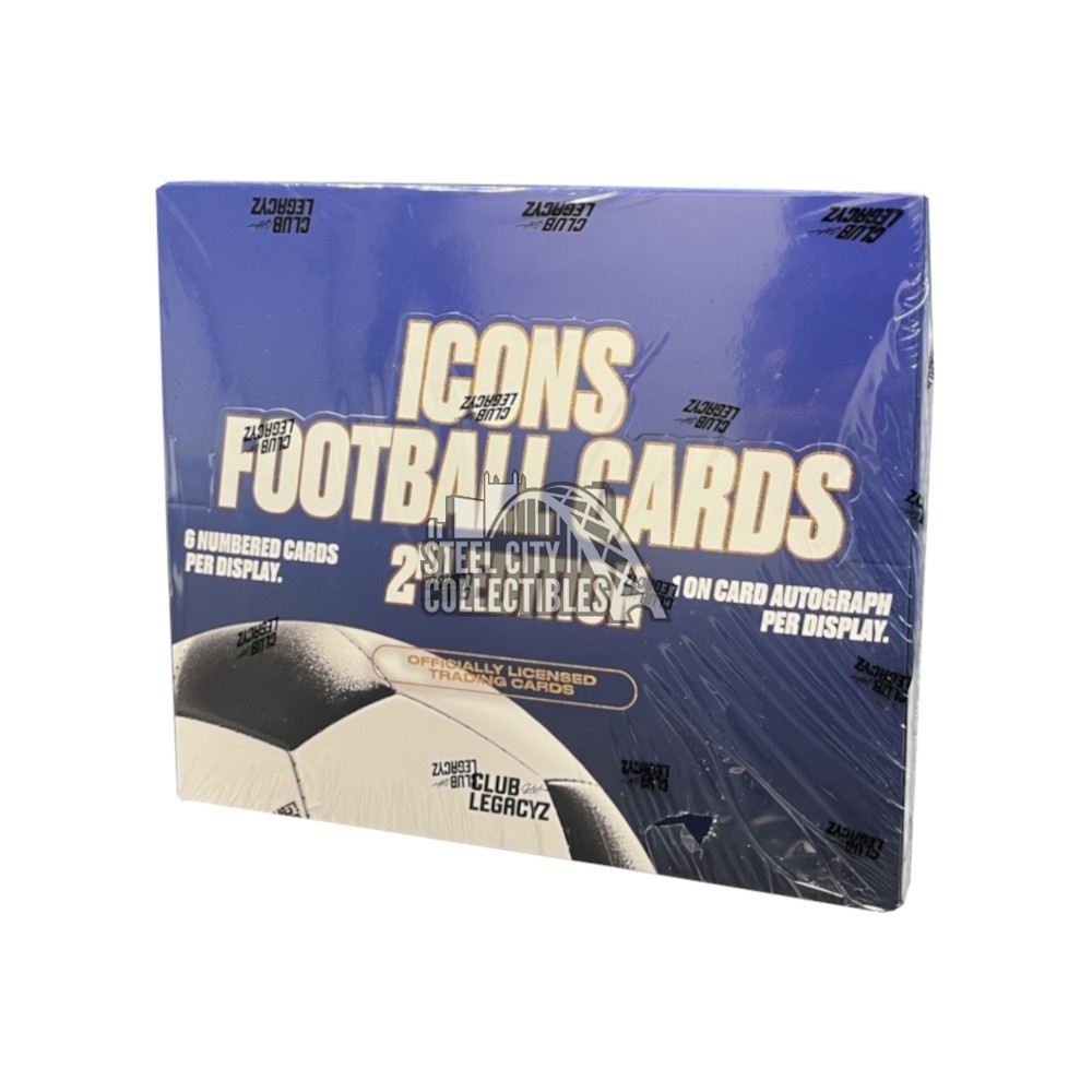2025 Club Legacyz Icons Soccer Second Edition Hobby Box | Steel City ...