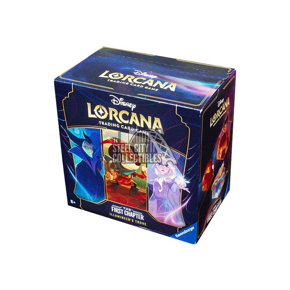 Lorcana The First Chapter Illumineer's Trove | Steel City Collectibles Lorcana The First Chapter Illumineer's Trove | Steel City Collectibles