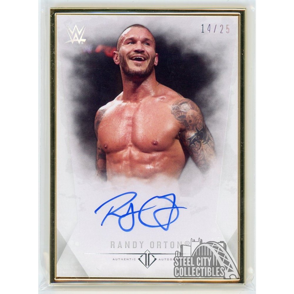 Randy Orton 2019 Topps WWE Transcendent Collection Autograph 14/25 ...