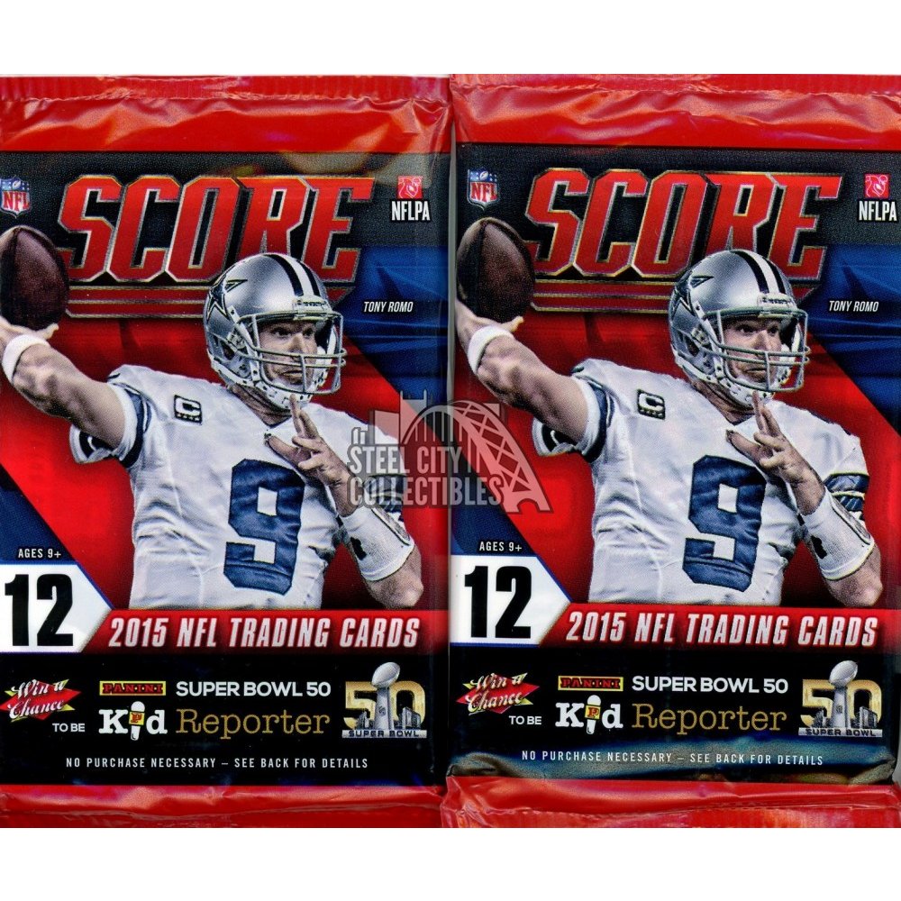 2015 Panini Score Football 24-Pack Lot | Steel City Collectibles