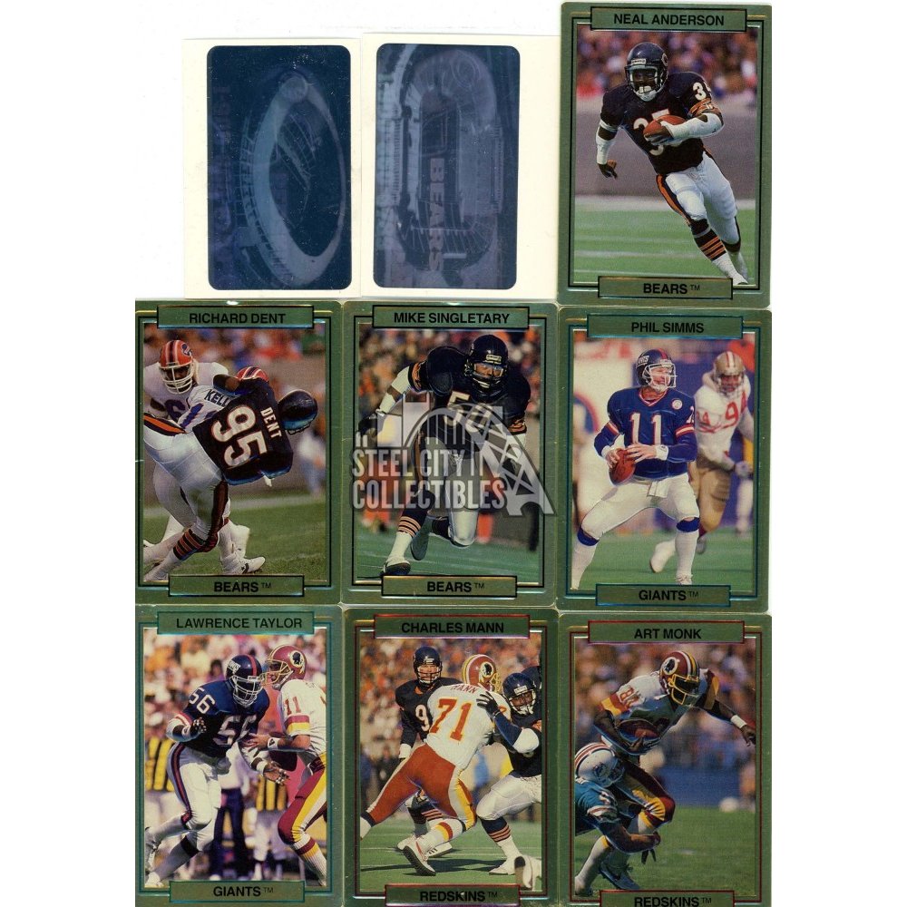 1989 Action Packed Football Test Set 1-30 w/ Holograms | Steel City ...