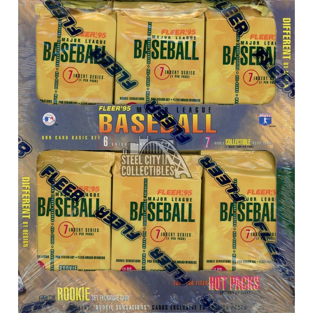1995 Fleer Baseball 24ct Jumbo Box | Steel City Collectibles