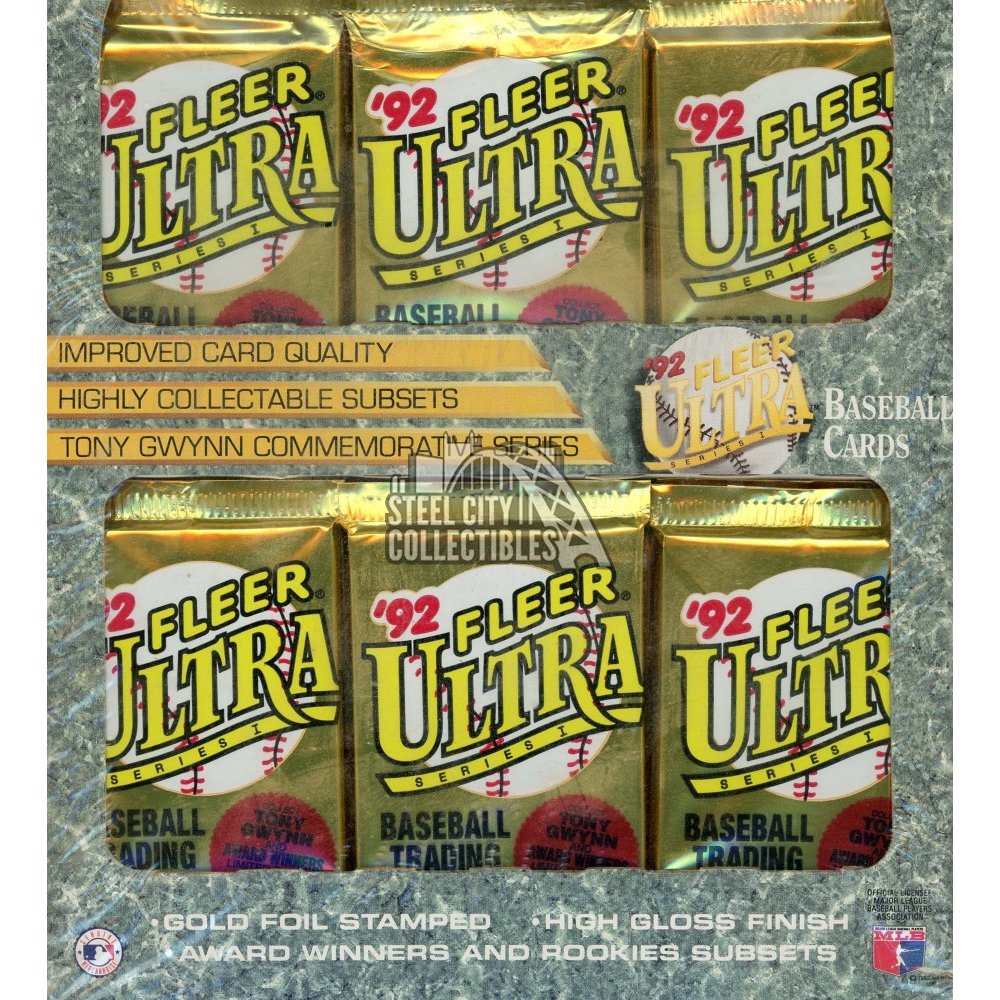1992 Fleer Ultra Series 1 Baseball Jumbo Box | Steel City Collectibles