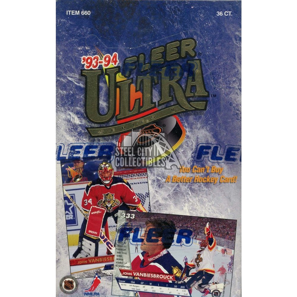1993-94 Fleer Ultra Series 2 Hockey Box | Steel City Collectibles