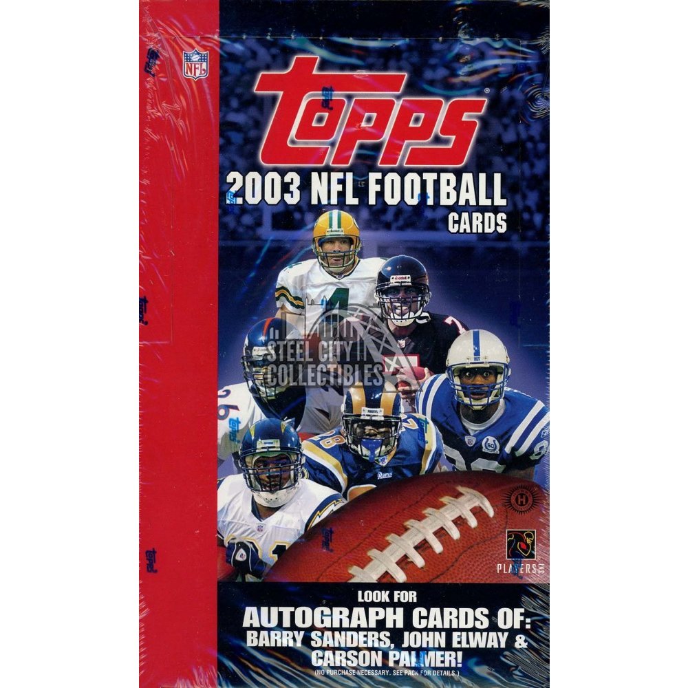 2003 Topps Football Hobby Box | Steel City Collectibles