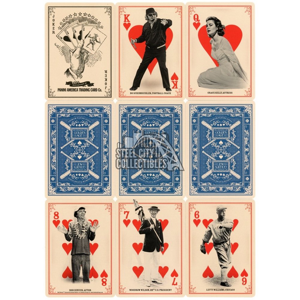 2013 Panini Golden Age Playing Cards Insert Set | Steel City Collectibles