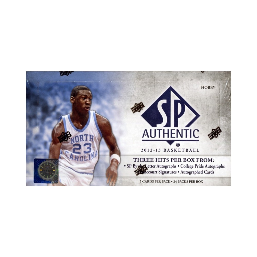 2012 13 Upper Deck Sp Authentic Basketball Hobby Box Steel City