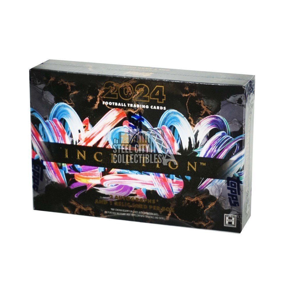 2024 Topps Inception Football Dual Hobby Box Random Division Group ...