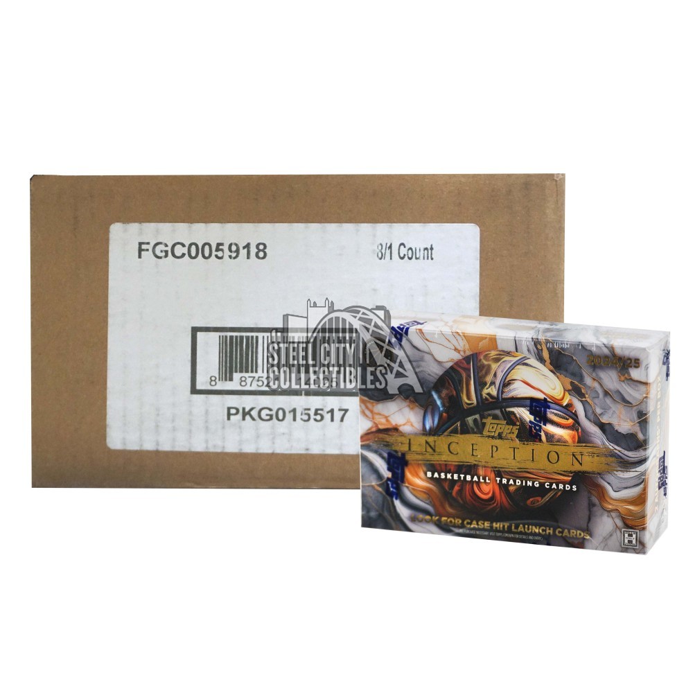 2024-25 Topps Inception Basketball Hobby 8-Box Case | Steel City ...