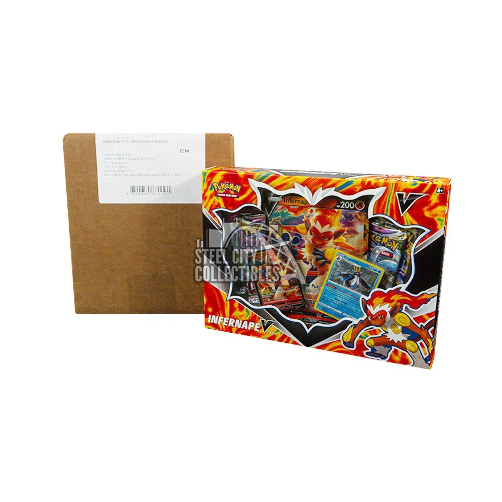 Pokemon Infernape V Collection 6-Box Case | Steel City Collectibles