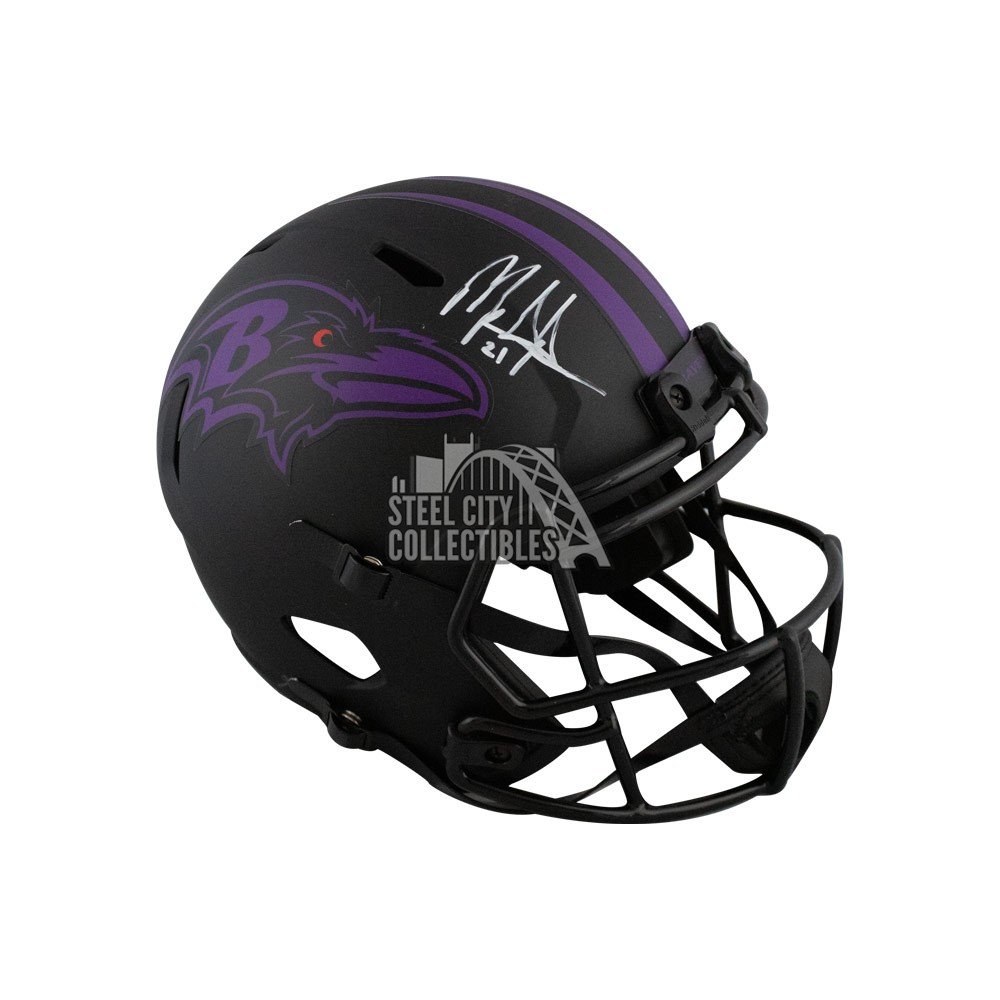 Mark Ingram Autographed Ravens Eclipse Replica Full-Size Football ...