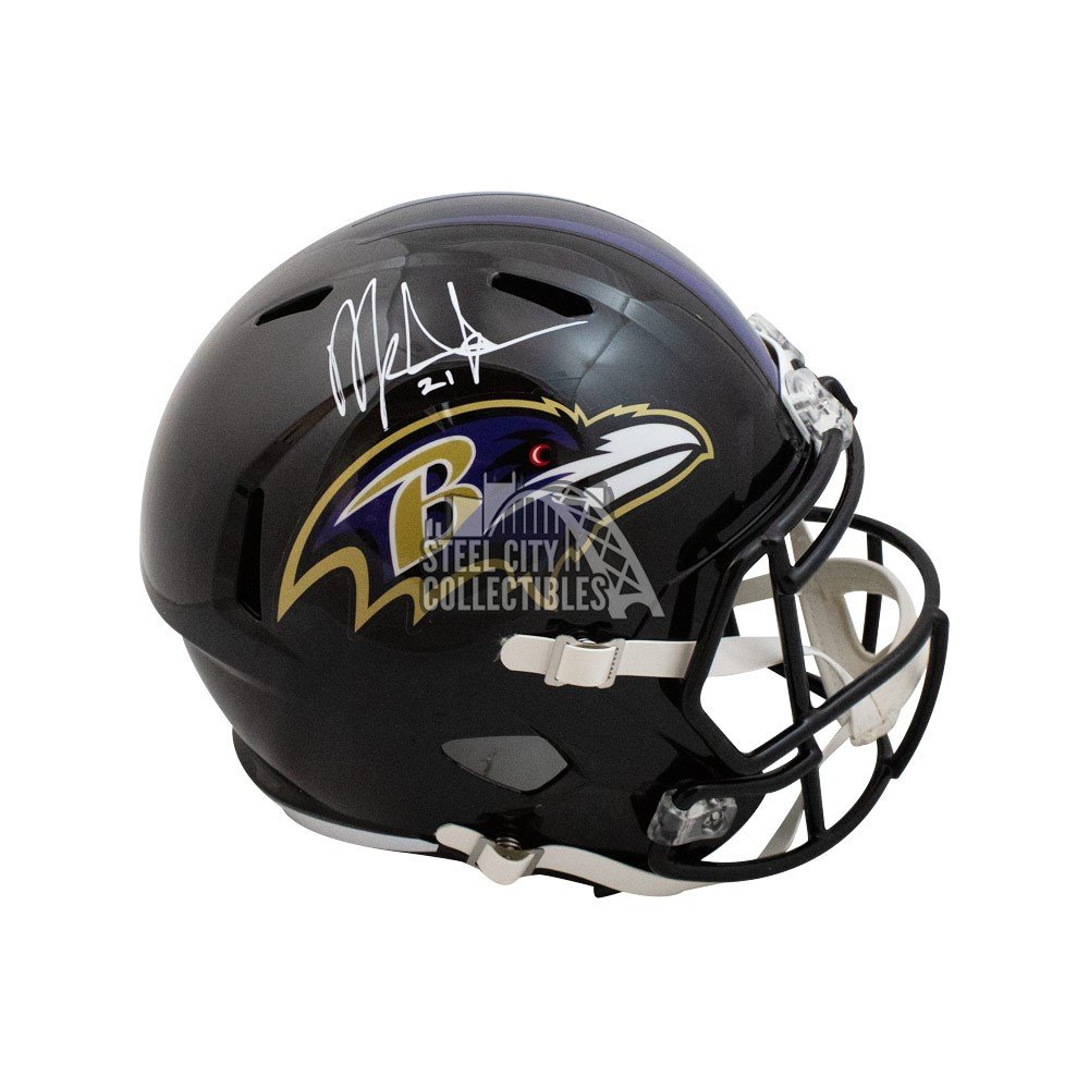 Mark Ingram Autographed Baltimore Ravens Speed Replica Full-Size ...