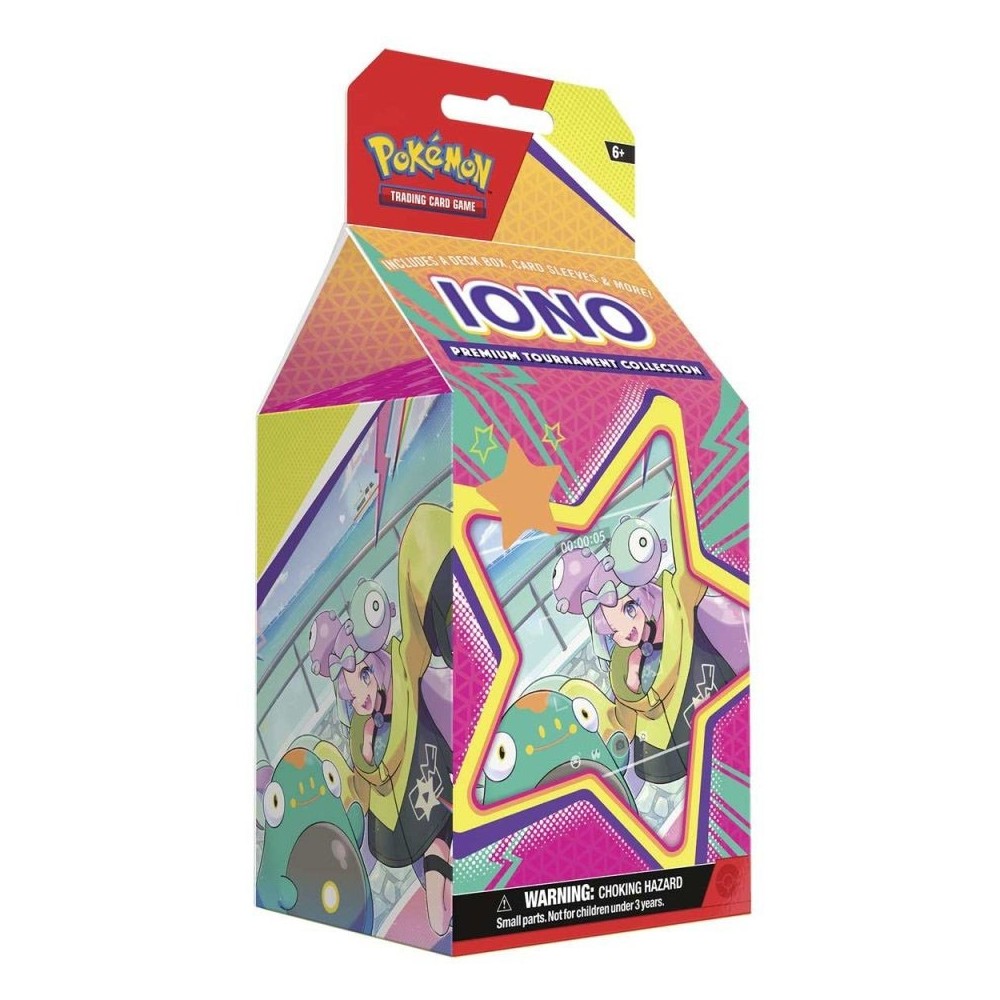Pokemon Iono Premium Tournament Collection 6-Display Case | Steel City ...