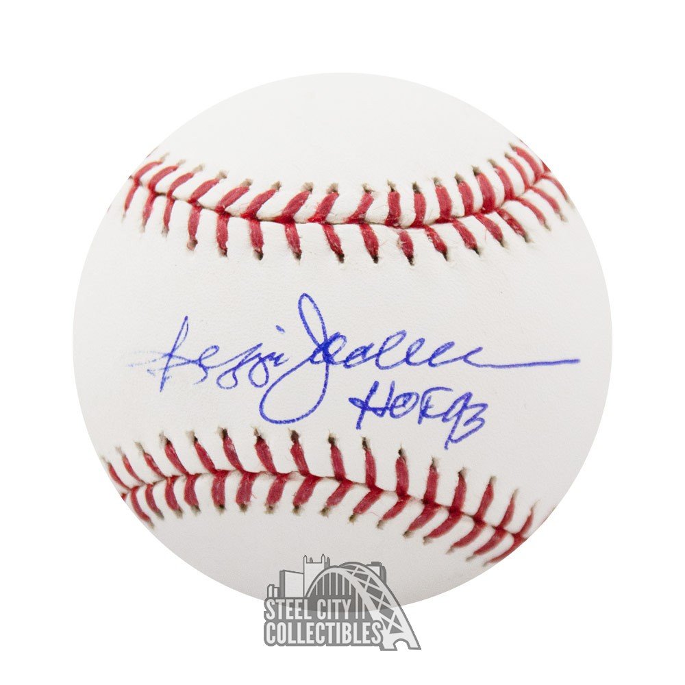 Reggie Jackson HOF Autographed Baseball - PSA/DNA COA | Steel City ...