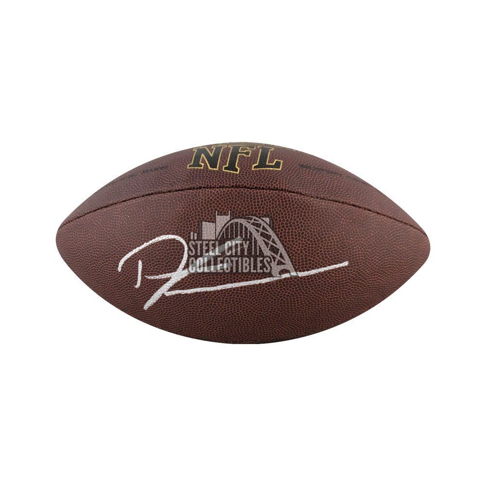 Derwin James Autographed Wilson NFL Football - PSA/DNA COA | Steel City ...