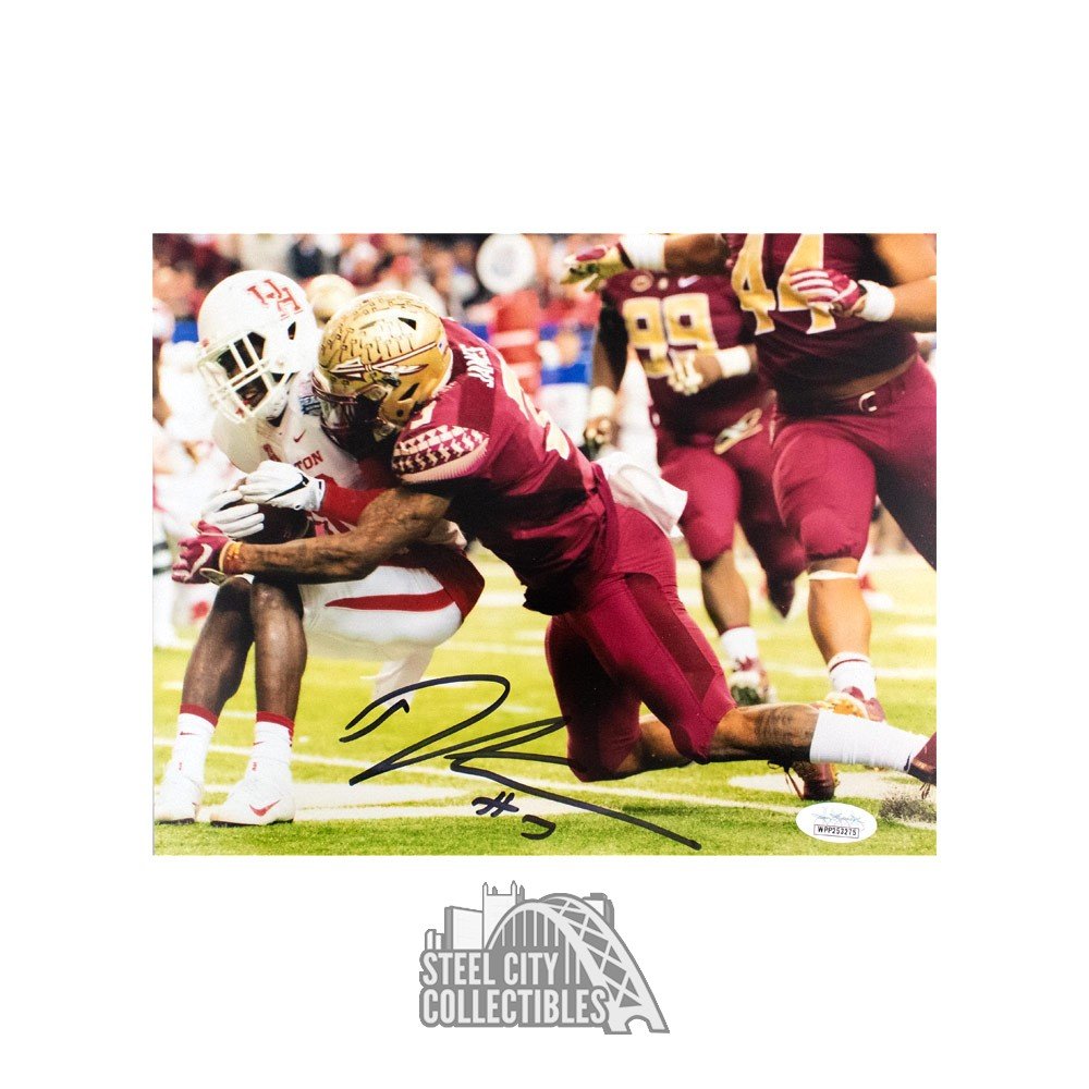 Derwin James Autographed Florida State Seminoles 8x10 Photo (Horizontal ...