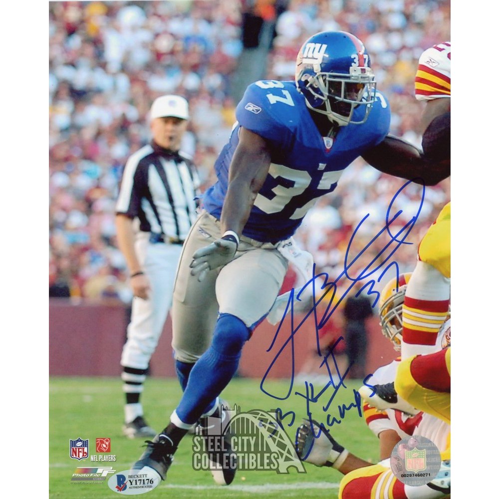 James Butler SB XLII Champs Autographed New York Giants 8x10 Photo ...