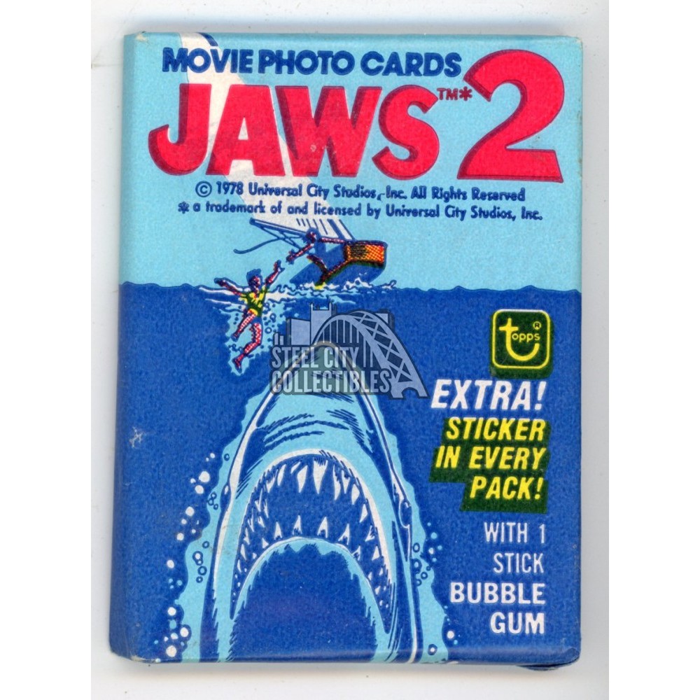 1978 Topps Jaws 2 Wax Pack | Steel City Collectibles