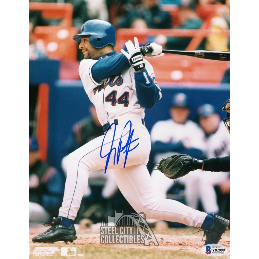 Jay Payton Autographed New York Mets 8x10 Photo - BAS COA (Vertical ...