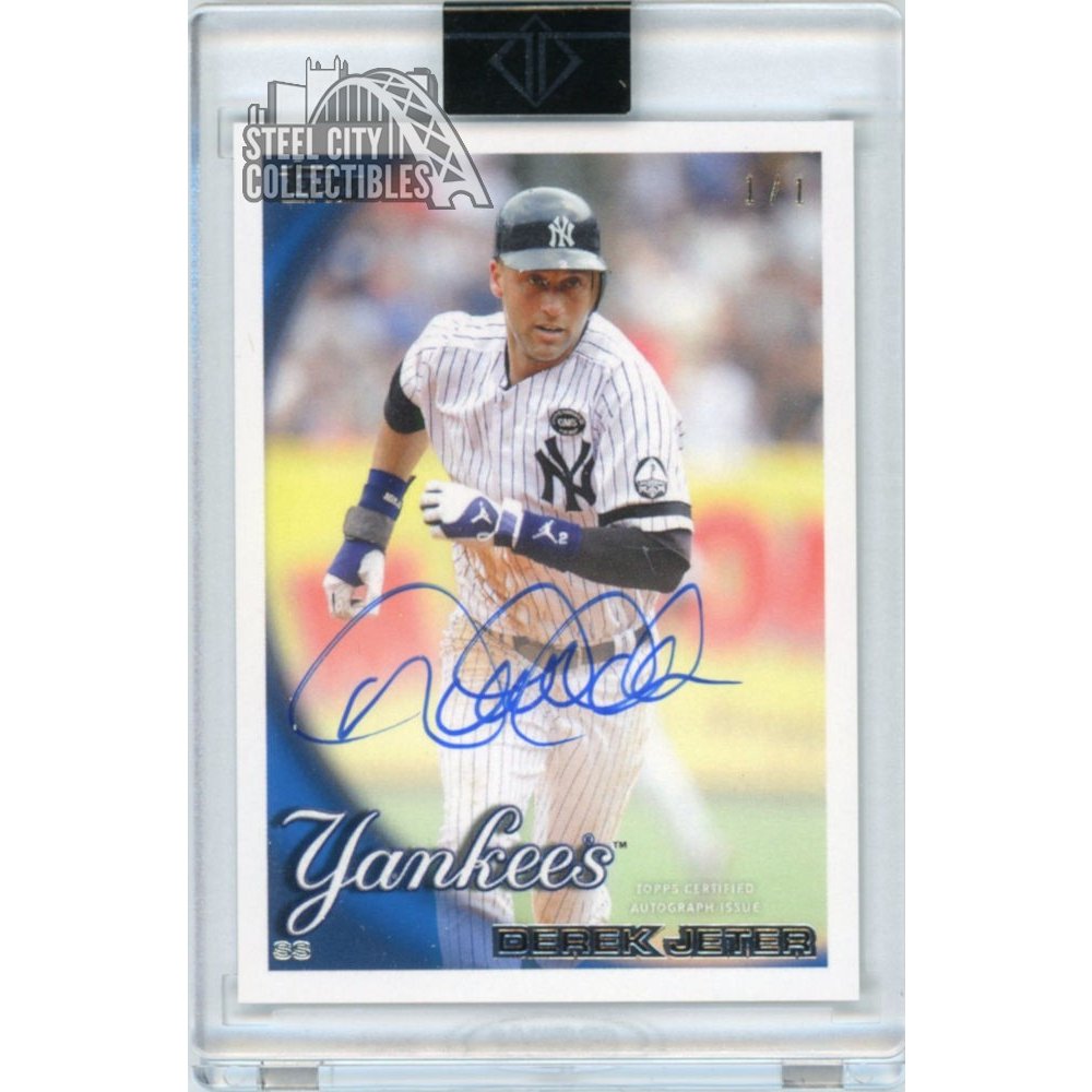 Derek Jeter 2019 Topps Transcendent 2010 Through The Years Autograph 1/ ...
