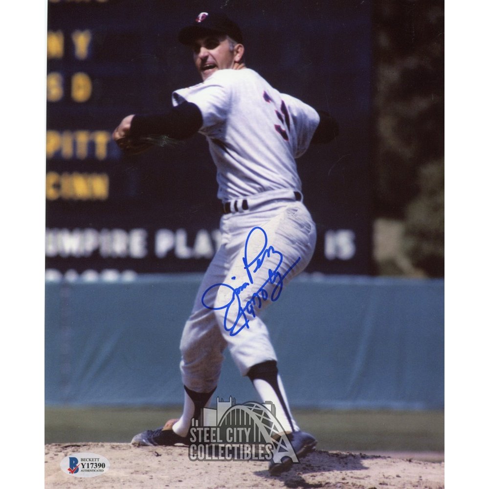 Jim Perry 1970 Cy Autographed Minnesota Twins 8x10 Photo - BAS COA ...