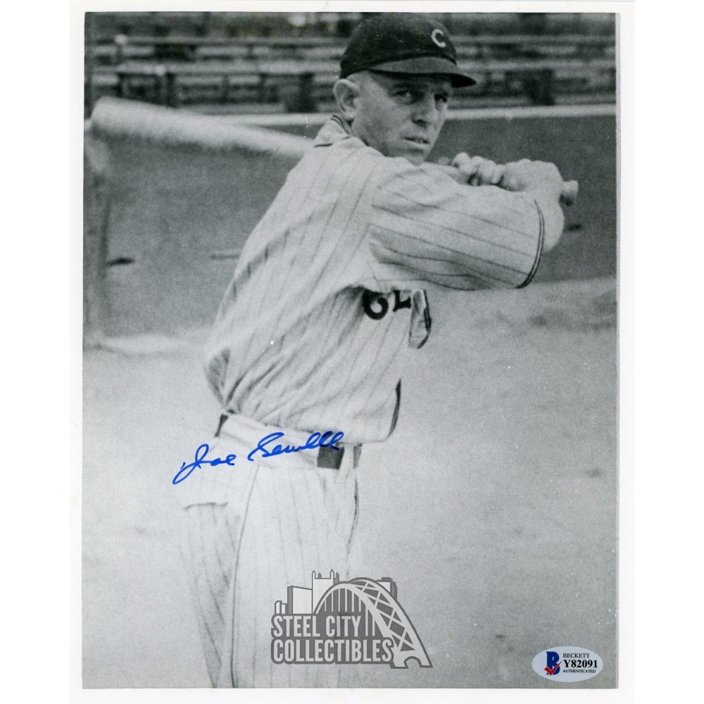 Joe Sewell Autographed Cleveland Indians 8x10 Photo - BAS COA (Black ...