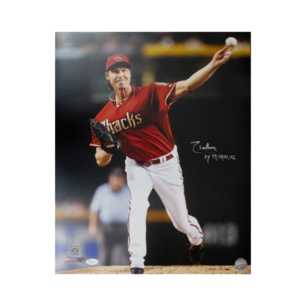 Randy Johnson "CY 99,00,01,02" Autographed Arizona Diamondbacks 16x20 ...