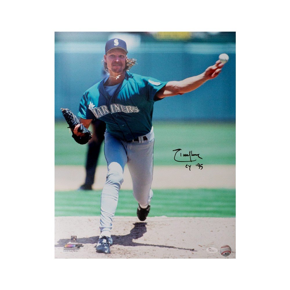 Randy Johnson "CY 95" Autographed Seattle Mariners 16x20 Photo - JSA ...