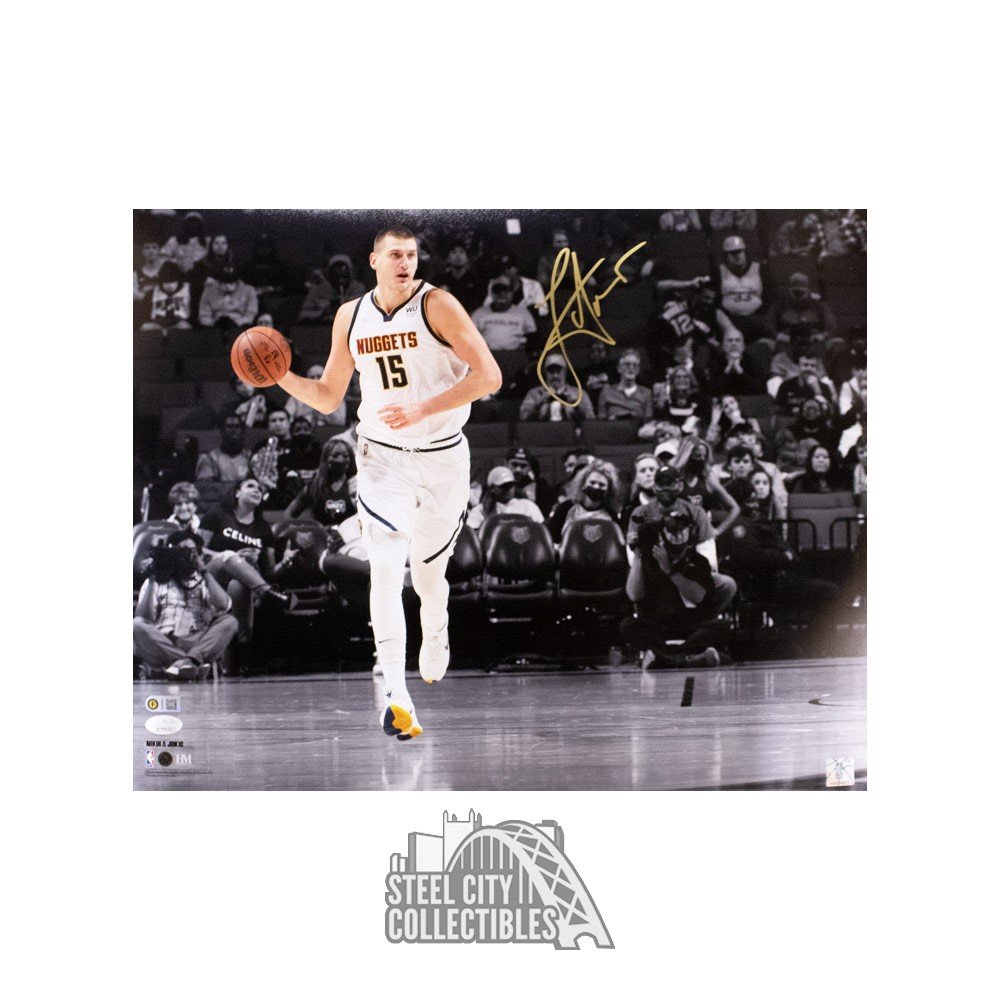 Nikola Jokic Autographed Denver Nuggets 16x20 Photo - JSA COA ...