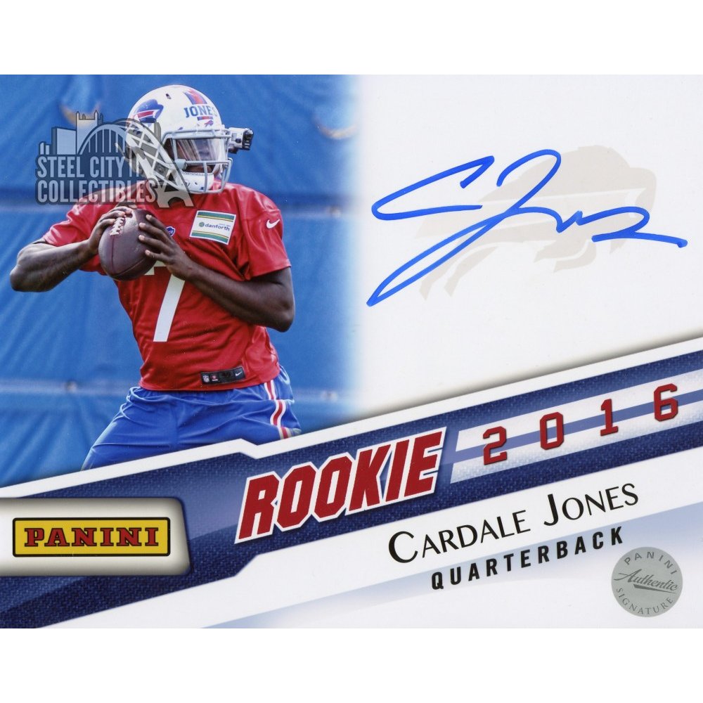 Cardale Jones Autographed Buffalo Bills 8x10 Photo - Panini Authentics ...