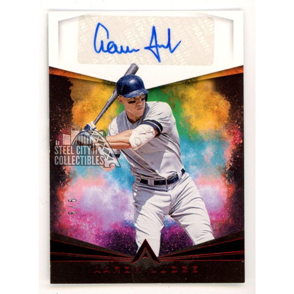 Aaron Judge 2020 Panini Ascension Autograph Card #AA-AJ 5/5 | Steel ...