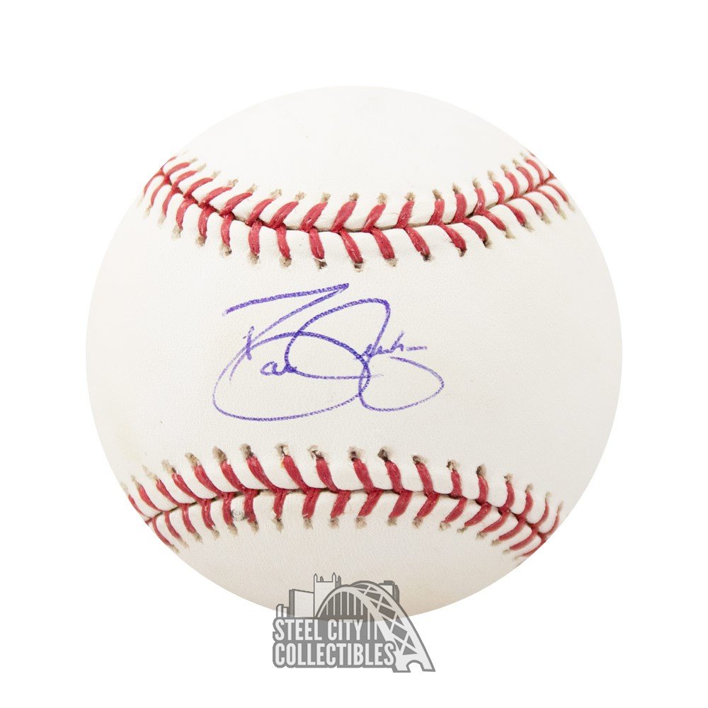 David Justice Autographed Official MLB Baseball - JSA COA | Steel City ...