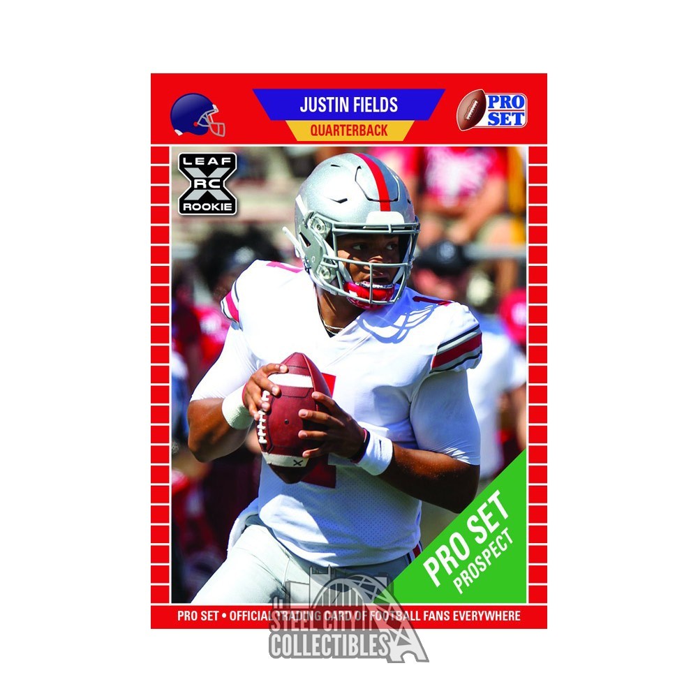 2021 Pro Set Justin Fields Rookie Card | Steel City Collectibles
