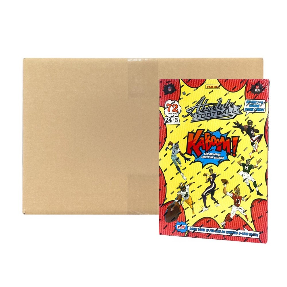 2024 Panini Absolute Football Countdown Calendar 8-Box Case | Steel ...