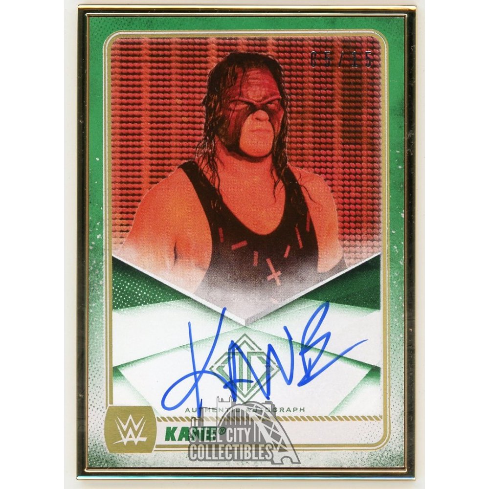 Kane 2020 Topps Transcendent WWE Autographed Card /15 | Steel City ...