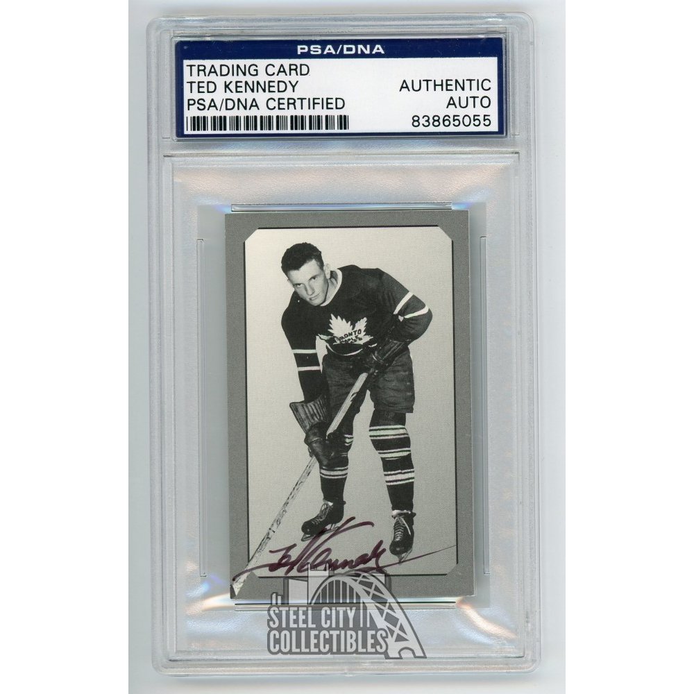 Ted Kennedy Autographed Pre-Parkie Card /500 - PSA/DNA | Steel City ...