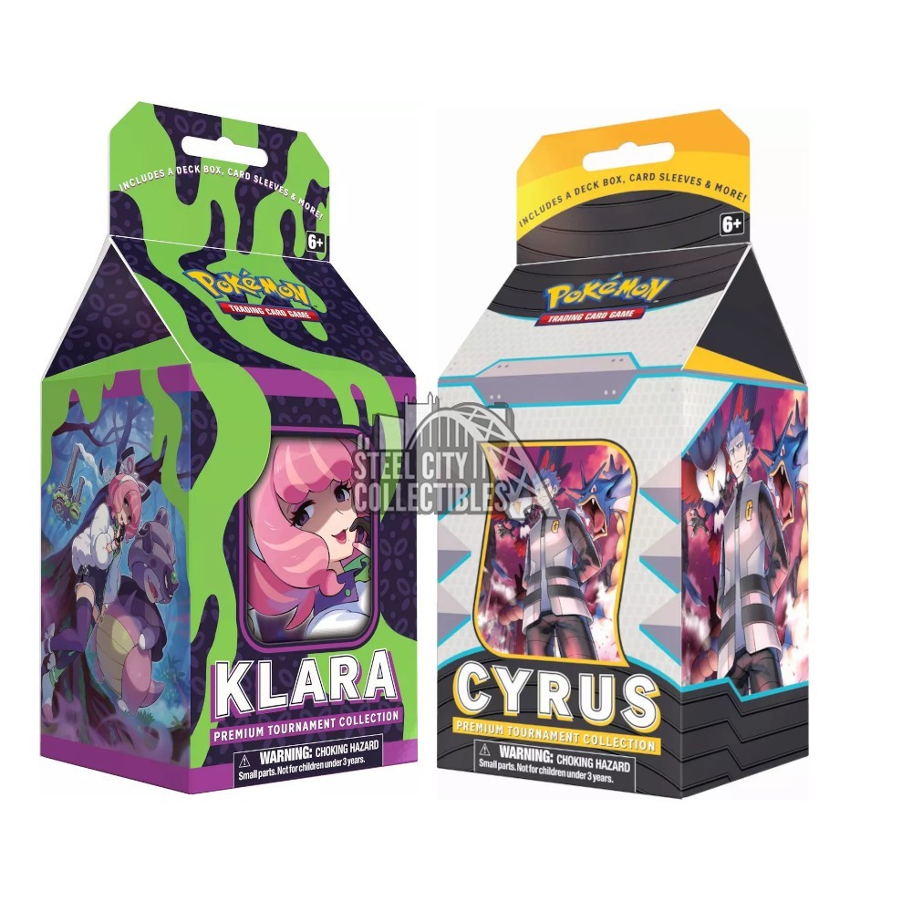 Pokemon Cyrus/Klara Premium Tournament Collection Pair | Steel City ...