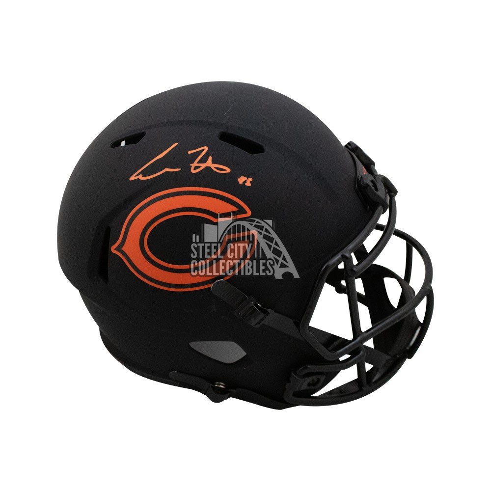Cole Kmet Autographed Chicago Bears Eclipse Replica Full-Size Football ...