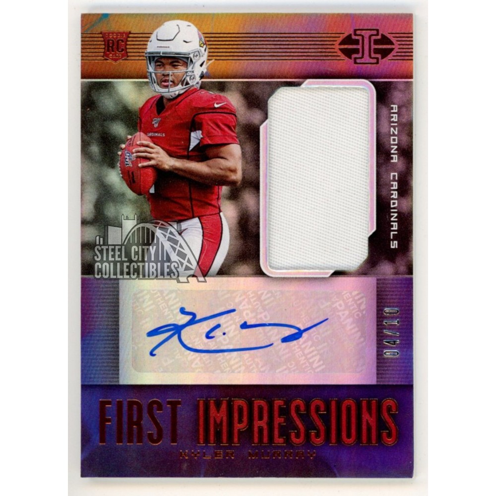Kyler Murray 2019 Panini Illusions First Impressions Autograph Rookie ...