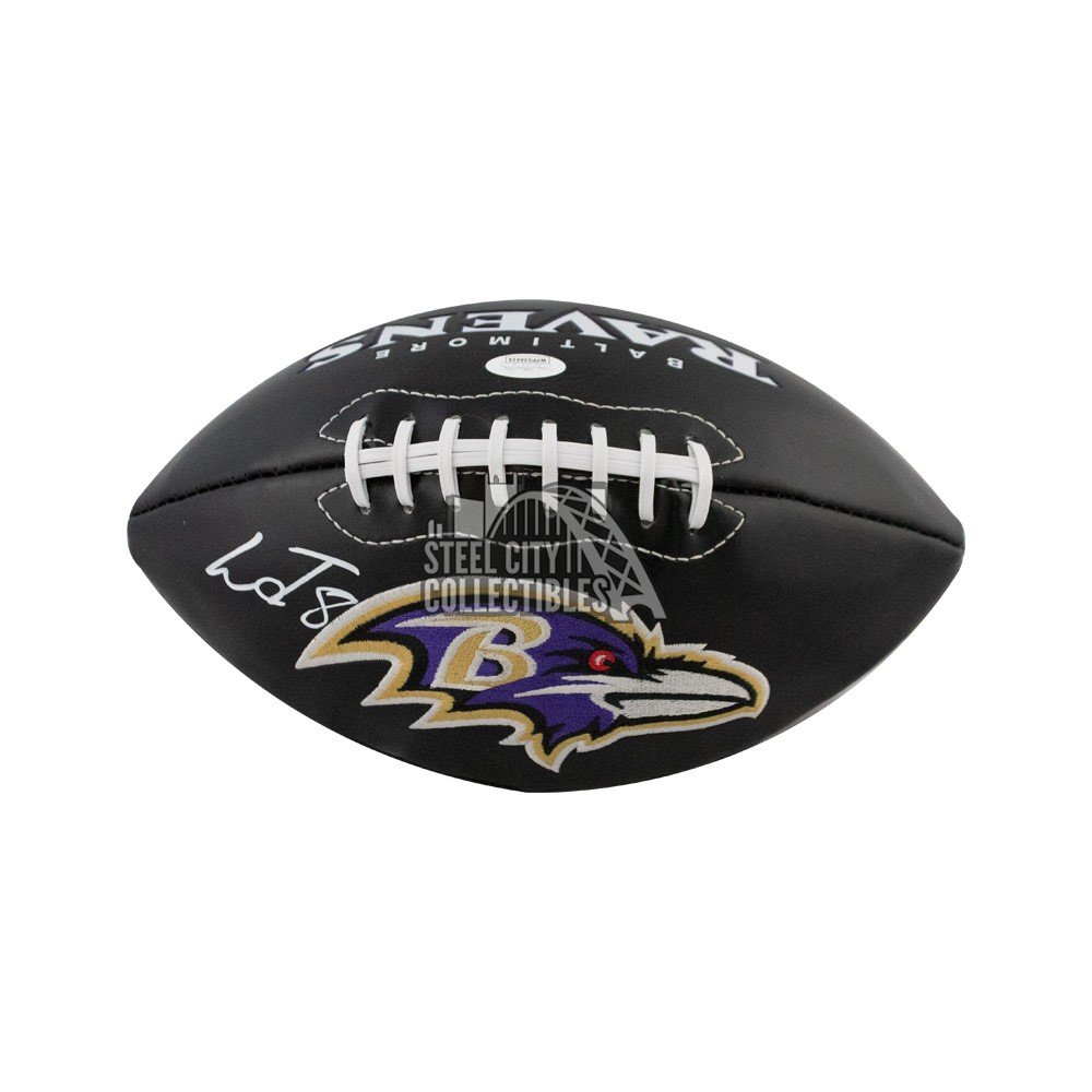 Lamar Jackson Autographed Baltimore Ravens Football - JSA COA | Steel ...