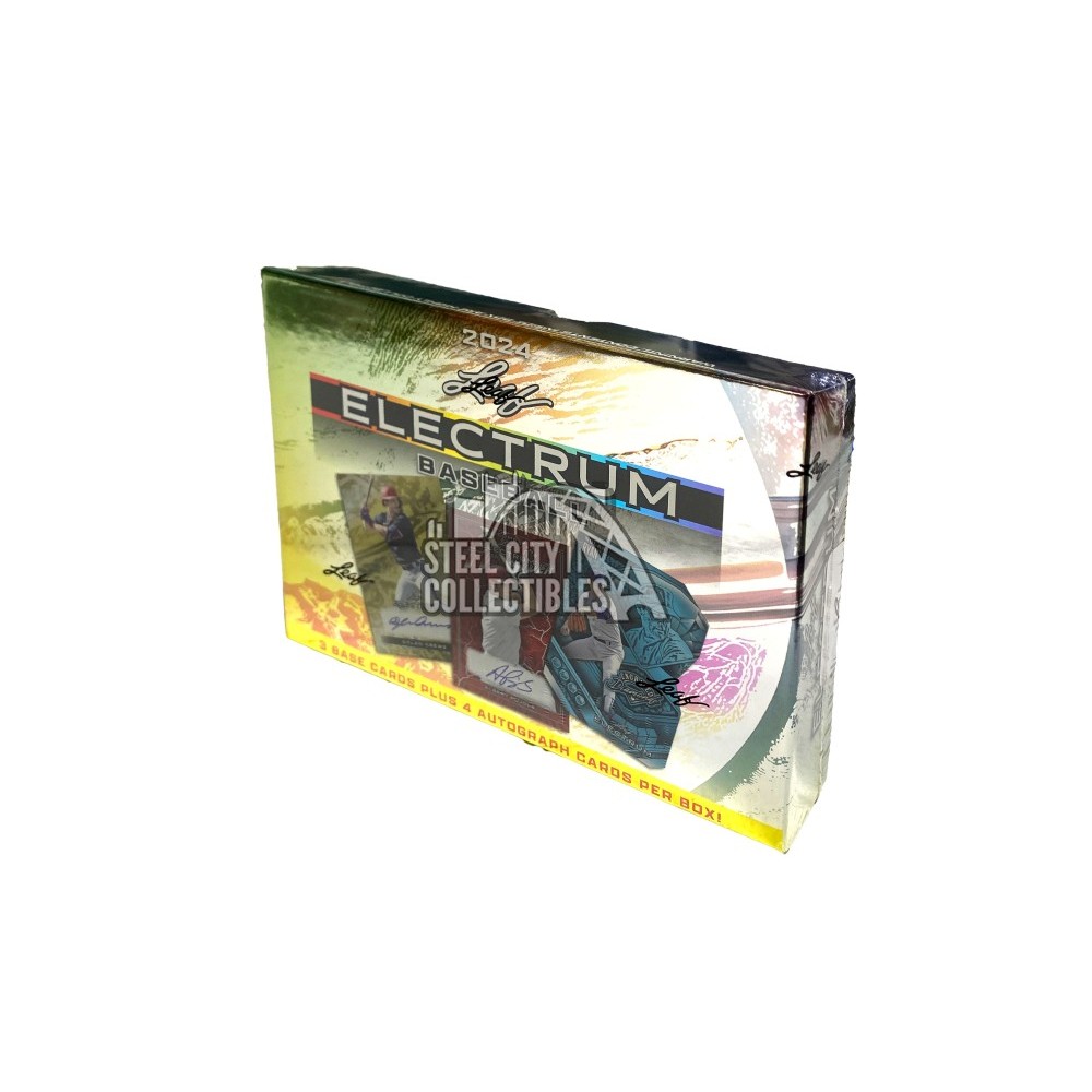 2024 Leaf Electrum Baseball Box | Steel City Collectibles