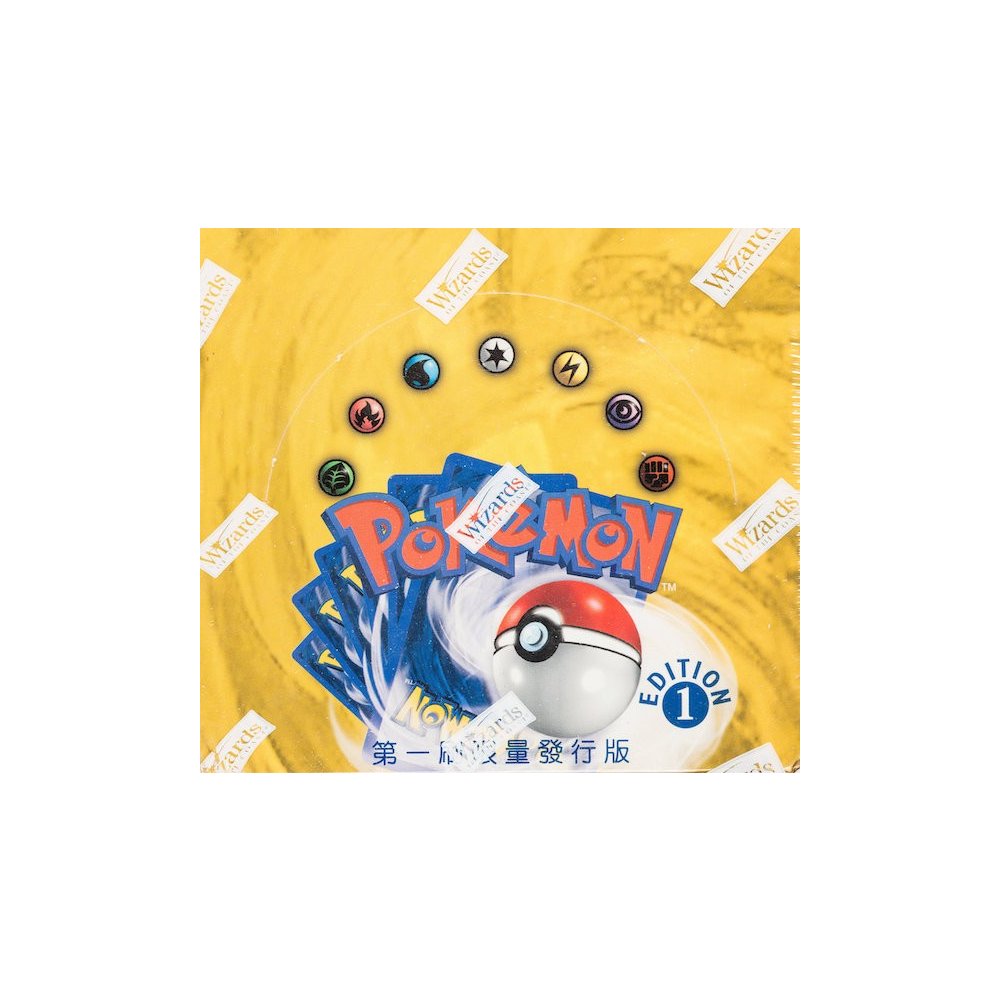 Pokemon Base Set 1 Chinese Booster Box - 1st Edition | Steel City ...