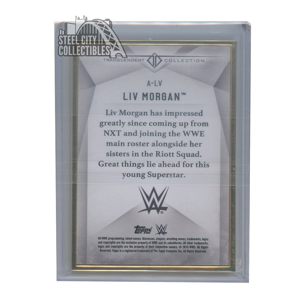 Liv Morgan 2019 Topps authentic WWE