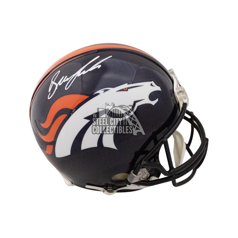 Drew Lock Autographed Denver Broncos Authentic Full-Size Football ...