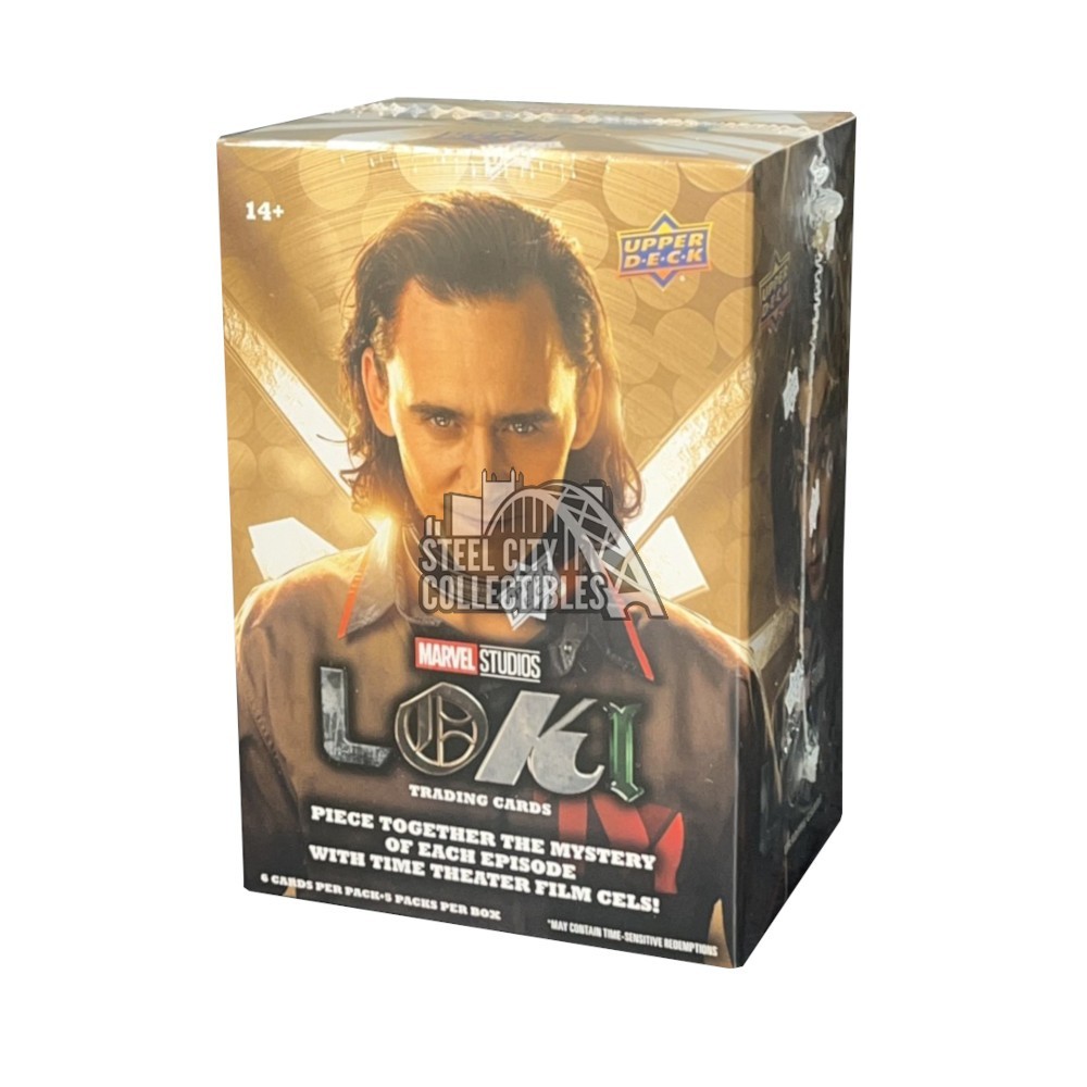 2023 Upper Deck Marvel Loki Season 1 5-Pack Blaster Box | Steel City ...