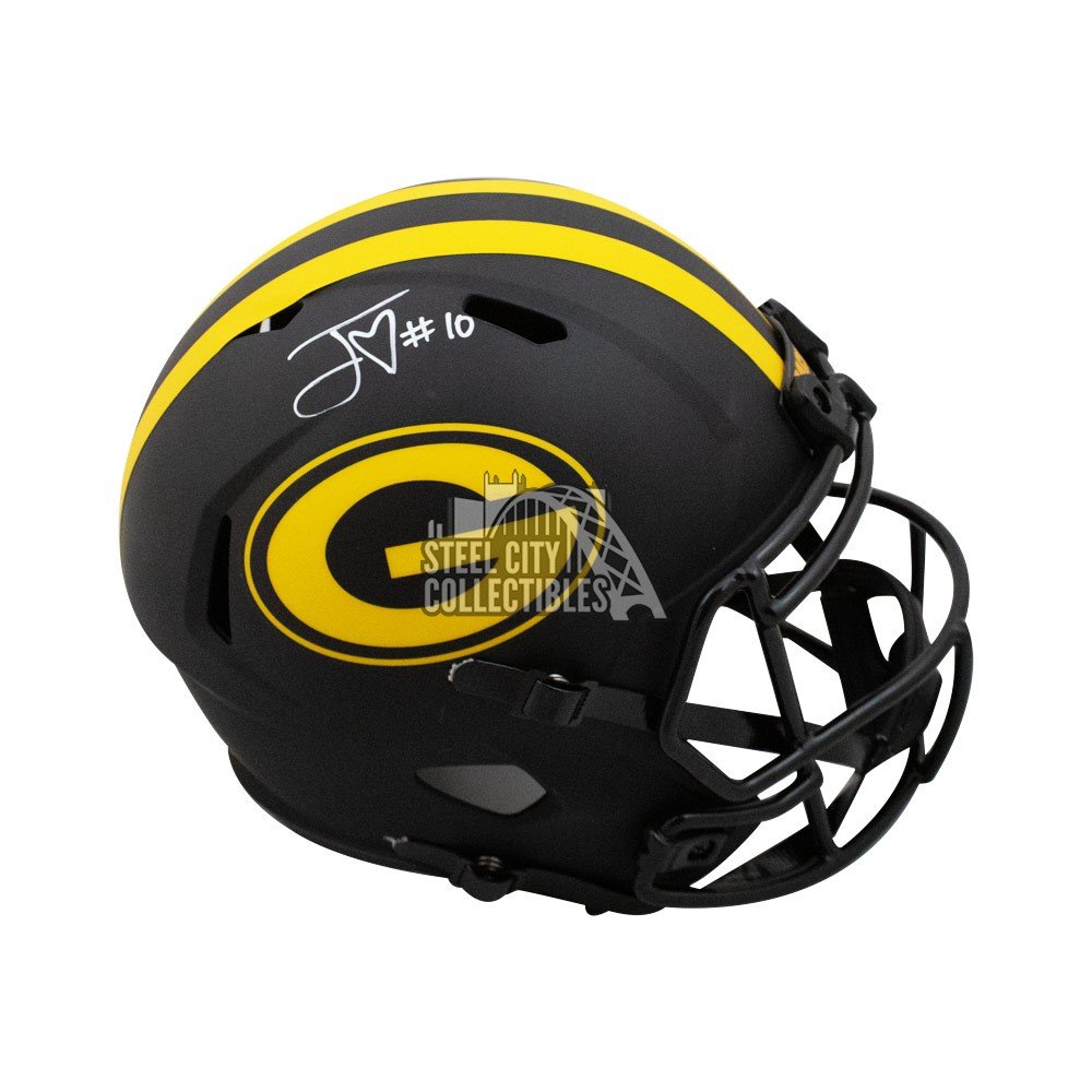 Jordan Love Autographed Green Bay Packers Eclipse Replica Full-Size ...