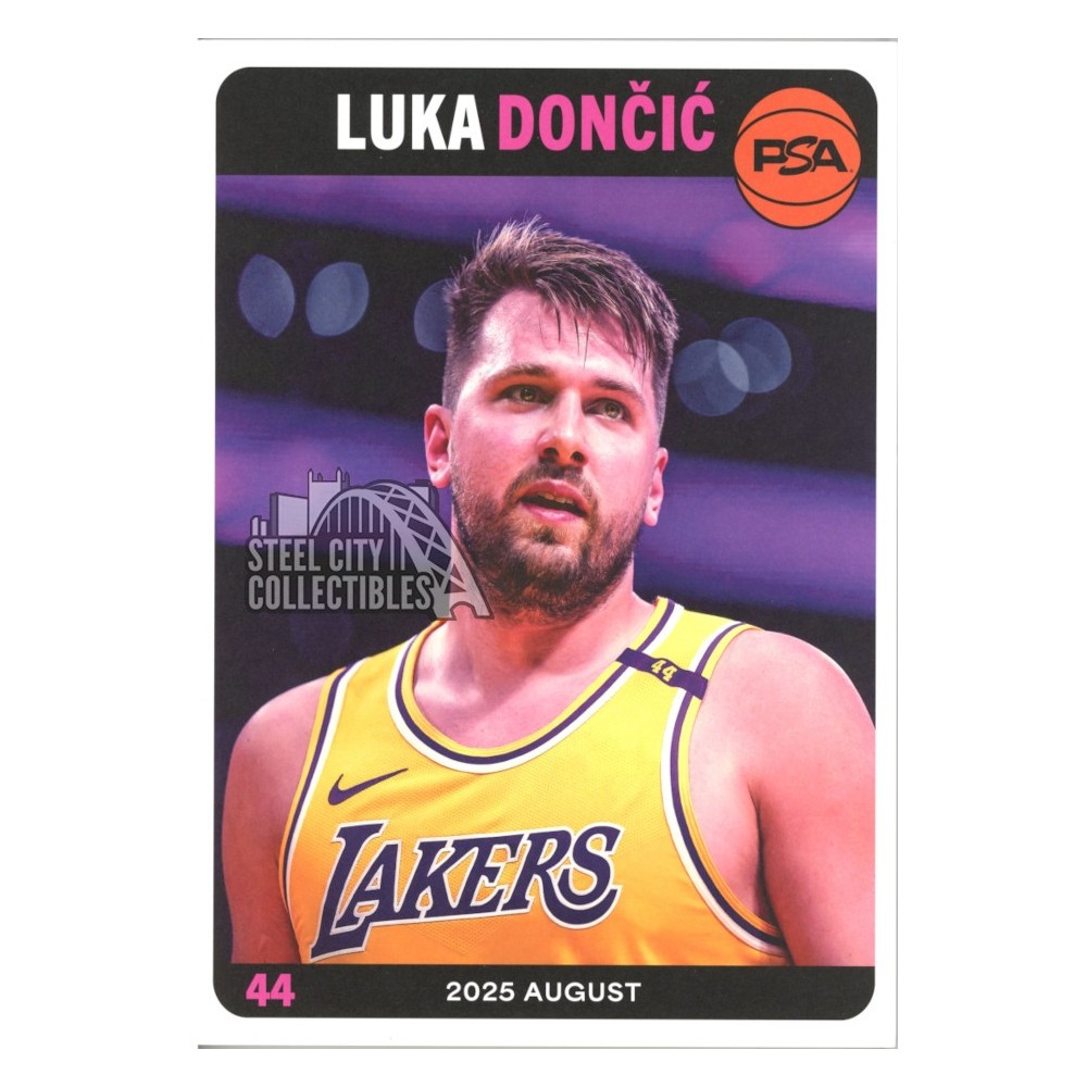 Luka Doncic 2025 PSA Card Magazine August Cover Variant | Steel City ...