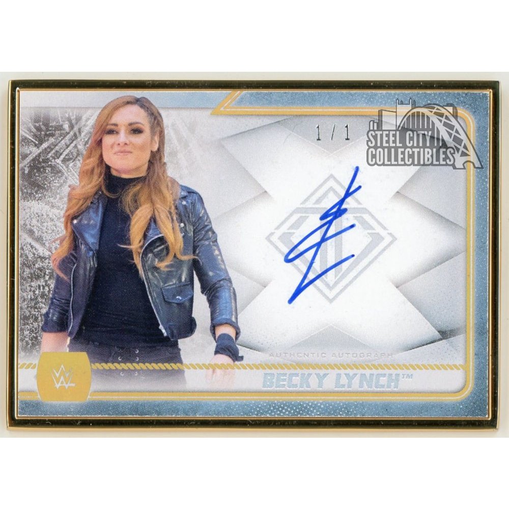 Becky Lynch 2020 Topps WWE Transcendent Collection Autograph 1/1 ...
